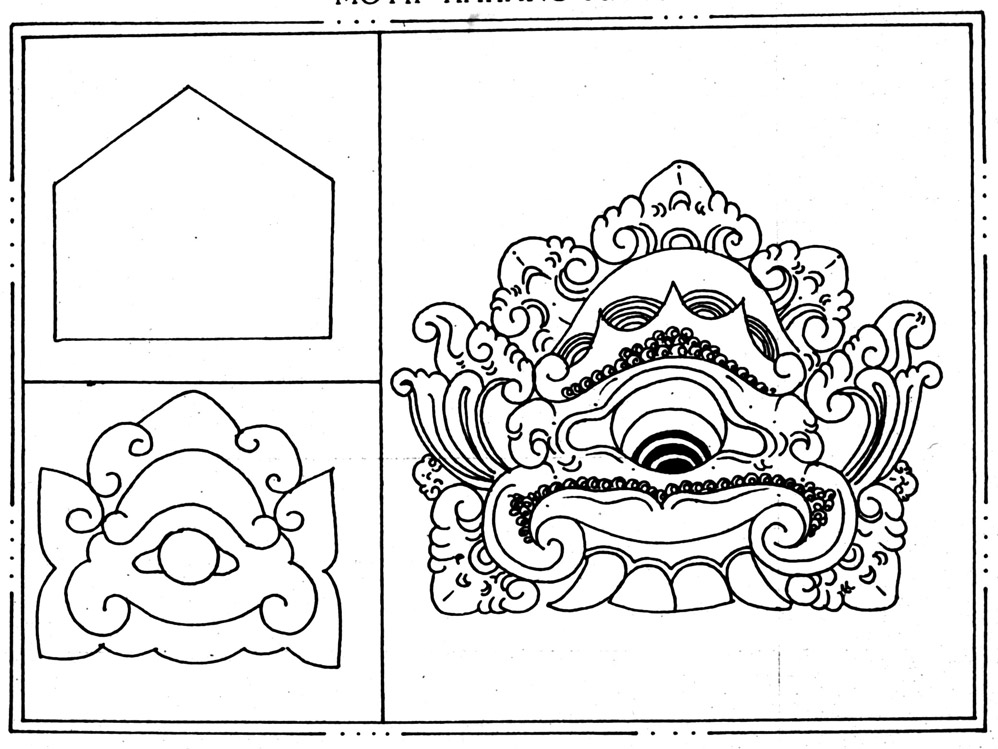 Serba Serbi Hindu - Bali: Motif Karang Mata - Seni Hias Bali