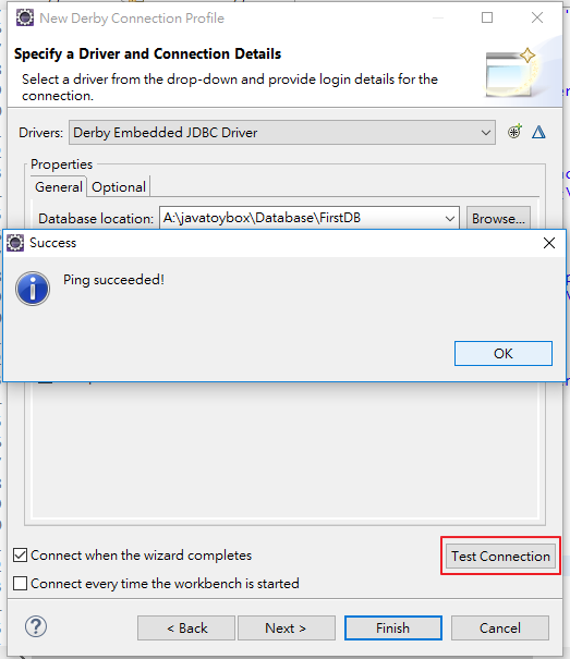 放棄思考: Eclipse 上使用 Java DB ( Apache Derby ) (PART 1 / 3 )