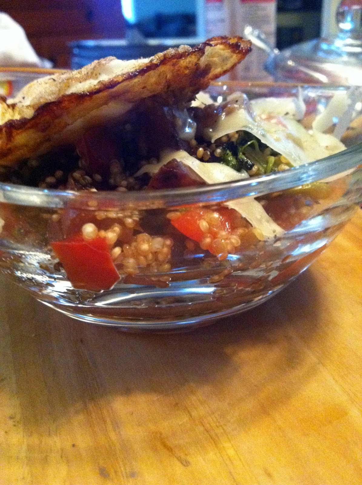 Color Me Caroline: Veggie Quinoa Breakfast Bowl