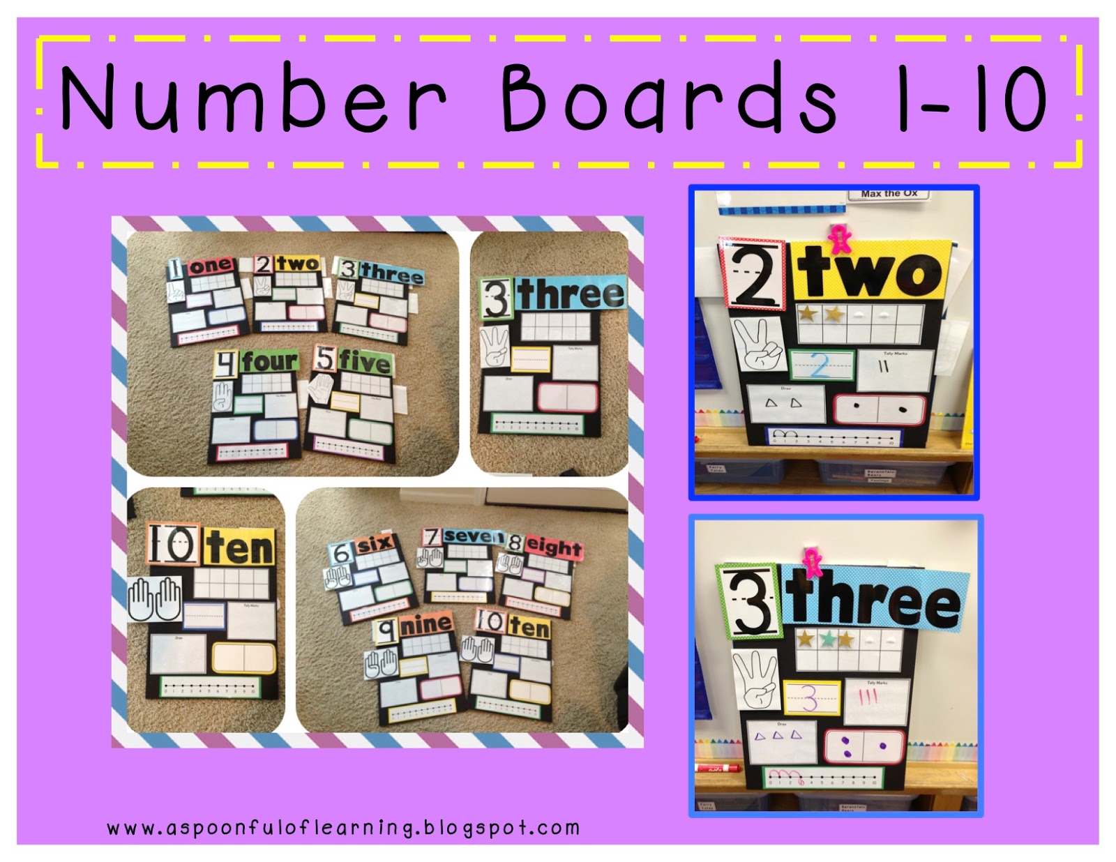 Number Boards For Your Classroom! - Learn About Numbers