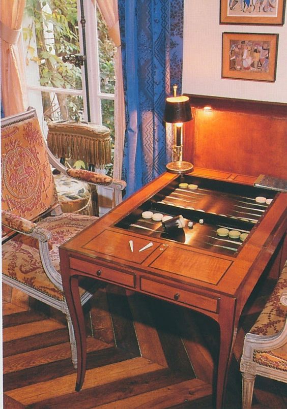 Eye For Design: Decorating With Antique Game Tables
