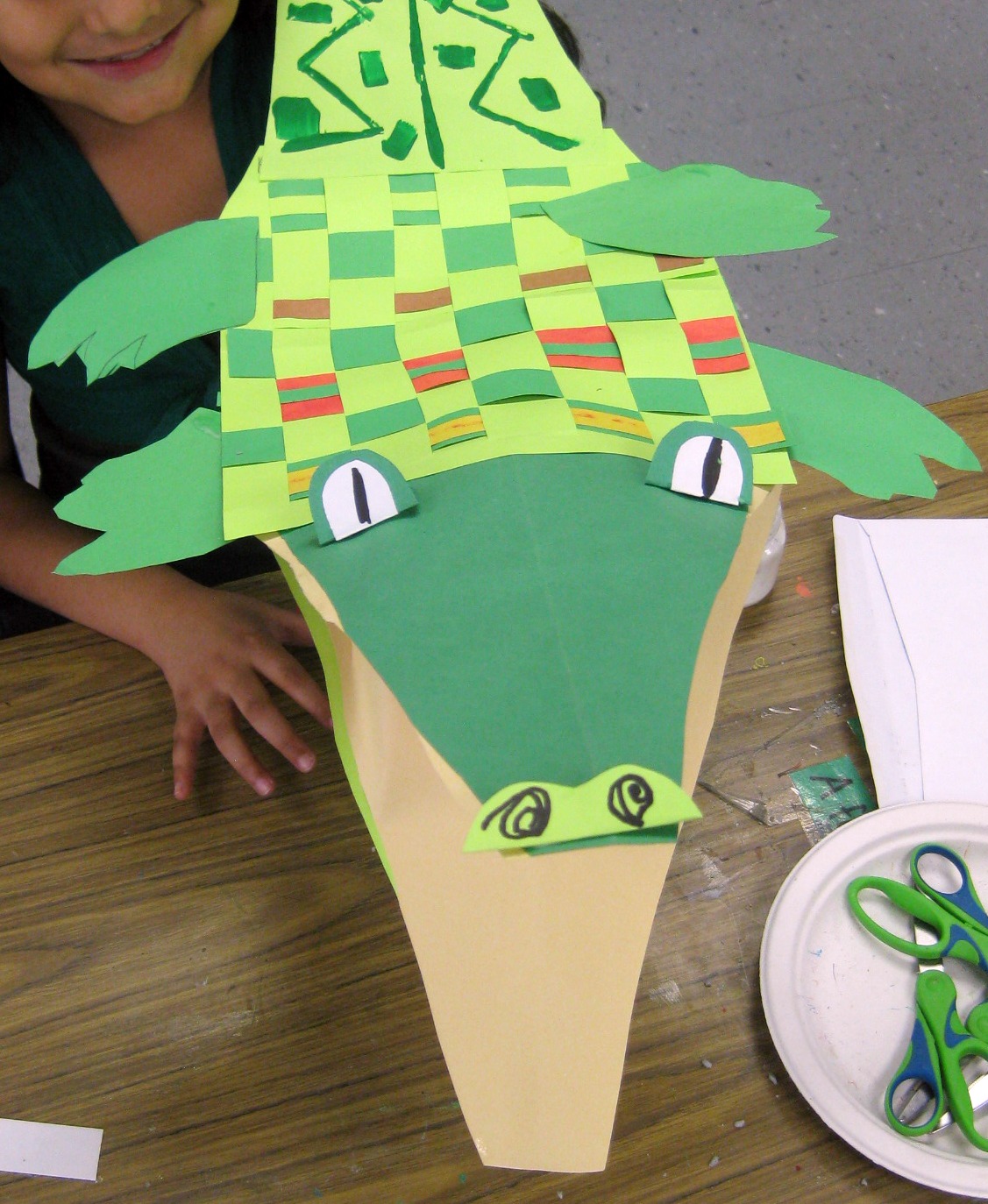 Cassie Stephens: In the Art Room: Croc-O-Nile Puppetry
