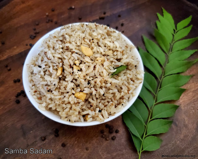 Sailaja Kitchen...A site for all food lovers!: Samba Sadham Recipe ...