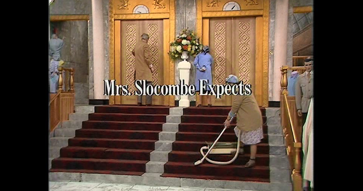 Round The Archives: Mrs Slocombe Expects