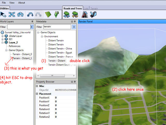 HOW TO CREATE A WORLD - THE SIMS 3 CAW TOOL GUIDE: TIPTORIAL: DISTANT ...