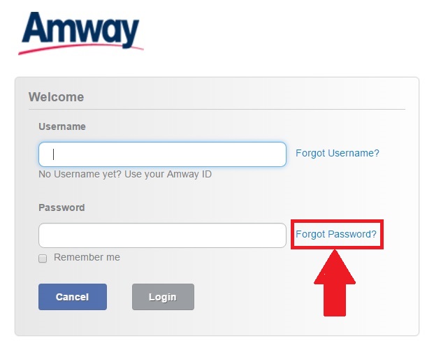 How To Use Amway Forgot Username Option To Recover My Username And Password Amway Leaders how-to-use-amway-forgot-username-option-to-recover-my-username-and-password-amway-leaders