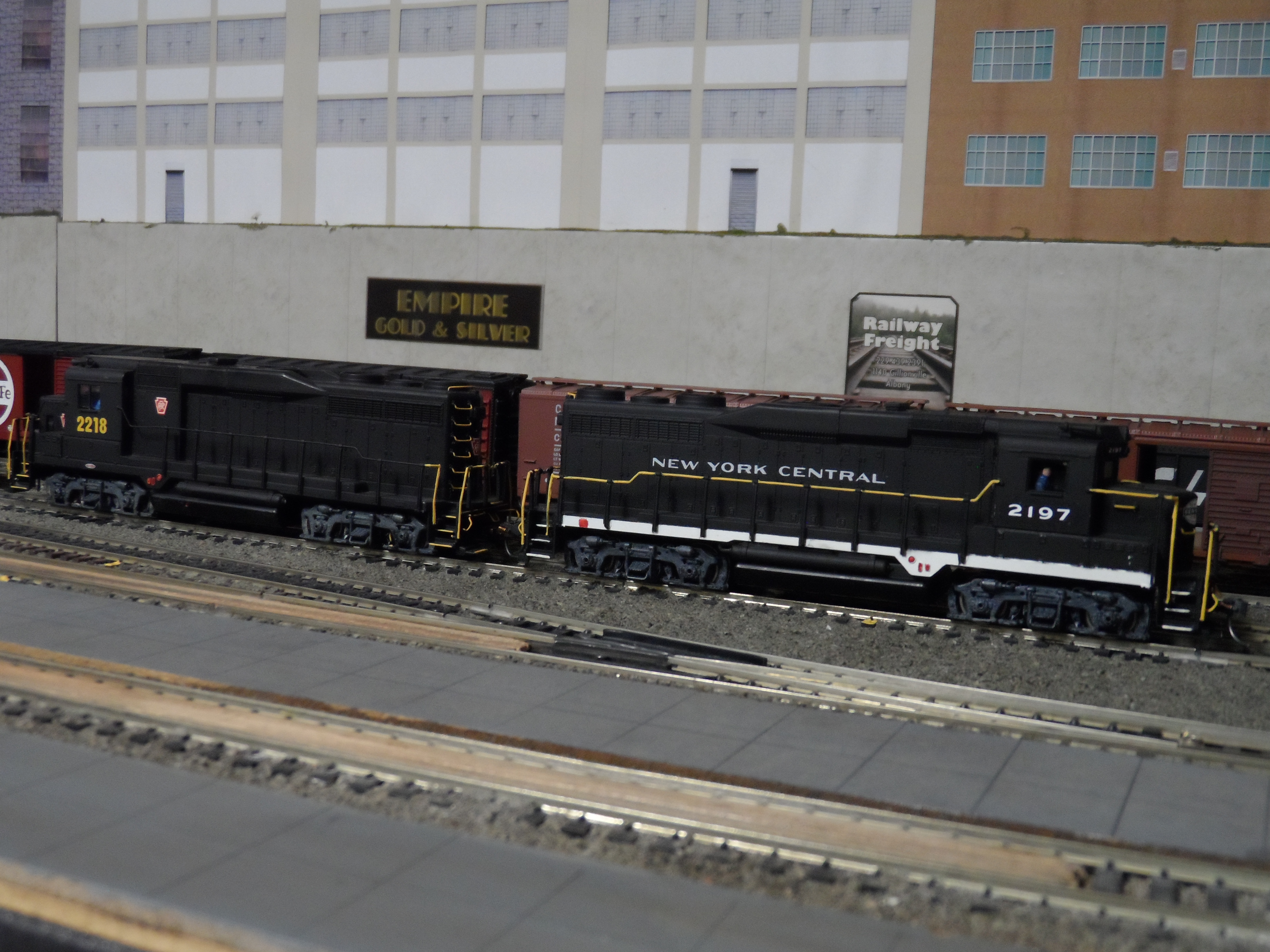 New York Central Train Layout: Preparing NYC and PRR Locomotives For ...