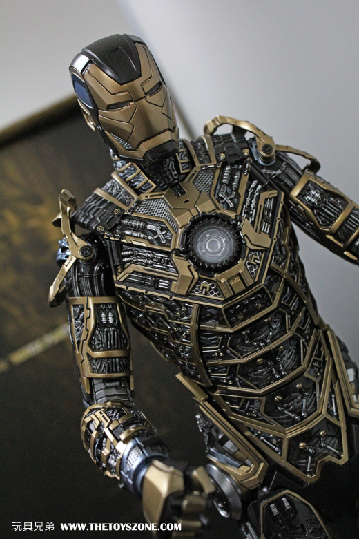 Iron Man Mark 41 (Mark XLI) Bones - Iron Man 3 Minecraft Skin