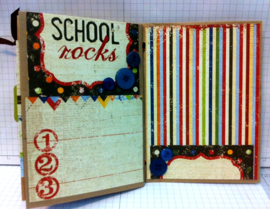 Card Designs & Paper Creations: Back to School Paper Bag Album