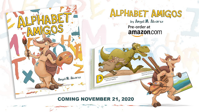 Angel M Alvarez Illustration : Alphabet Amigos Dual Language ABC ...