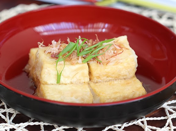 My Kitchen Snippets: Agedashi Tofu