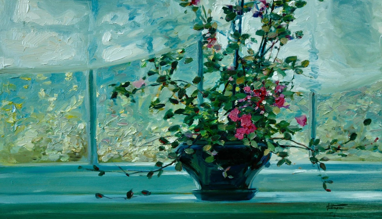 David HETTINGER ~ Still Life | Catherine La Rose ~ The Poet of Painting