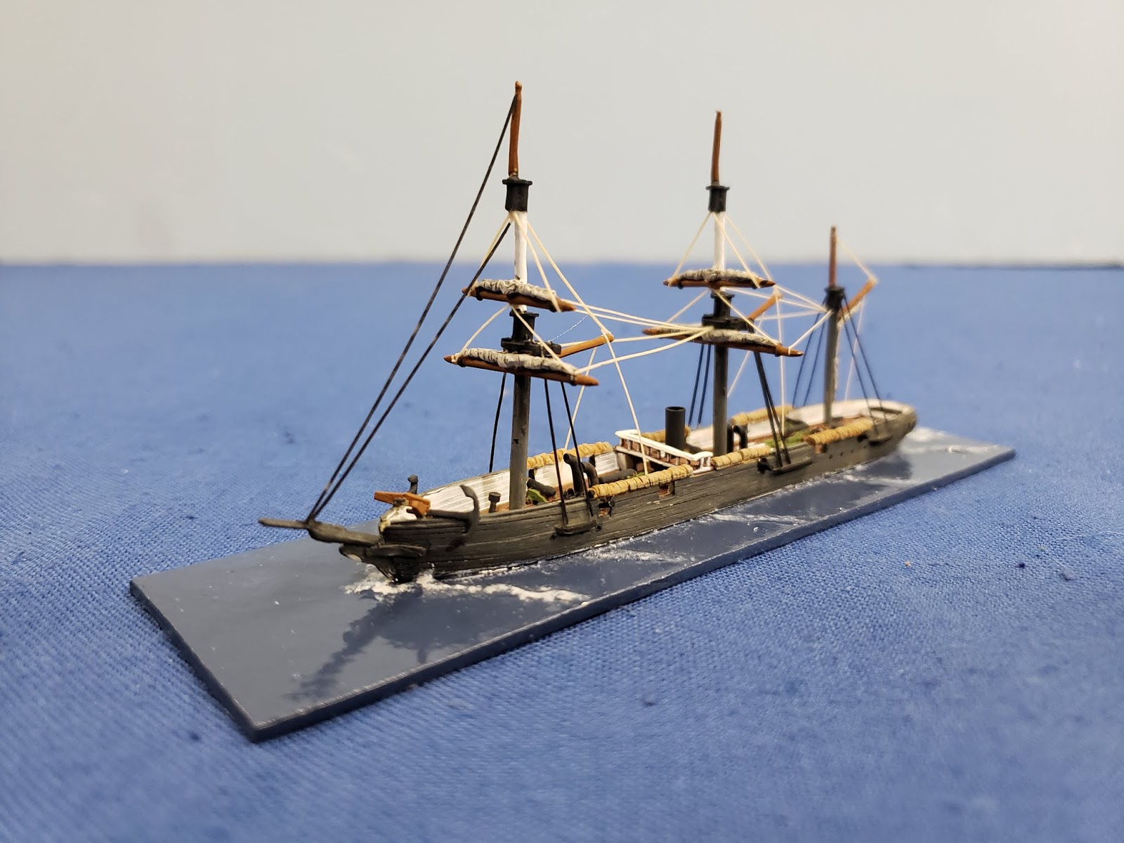 Anton's Wargame Blog: 1/600th Scale C.S.A. Naval units Thoroughbred ...