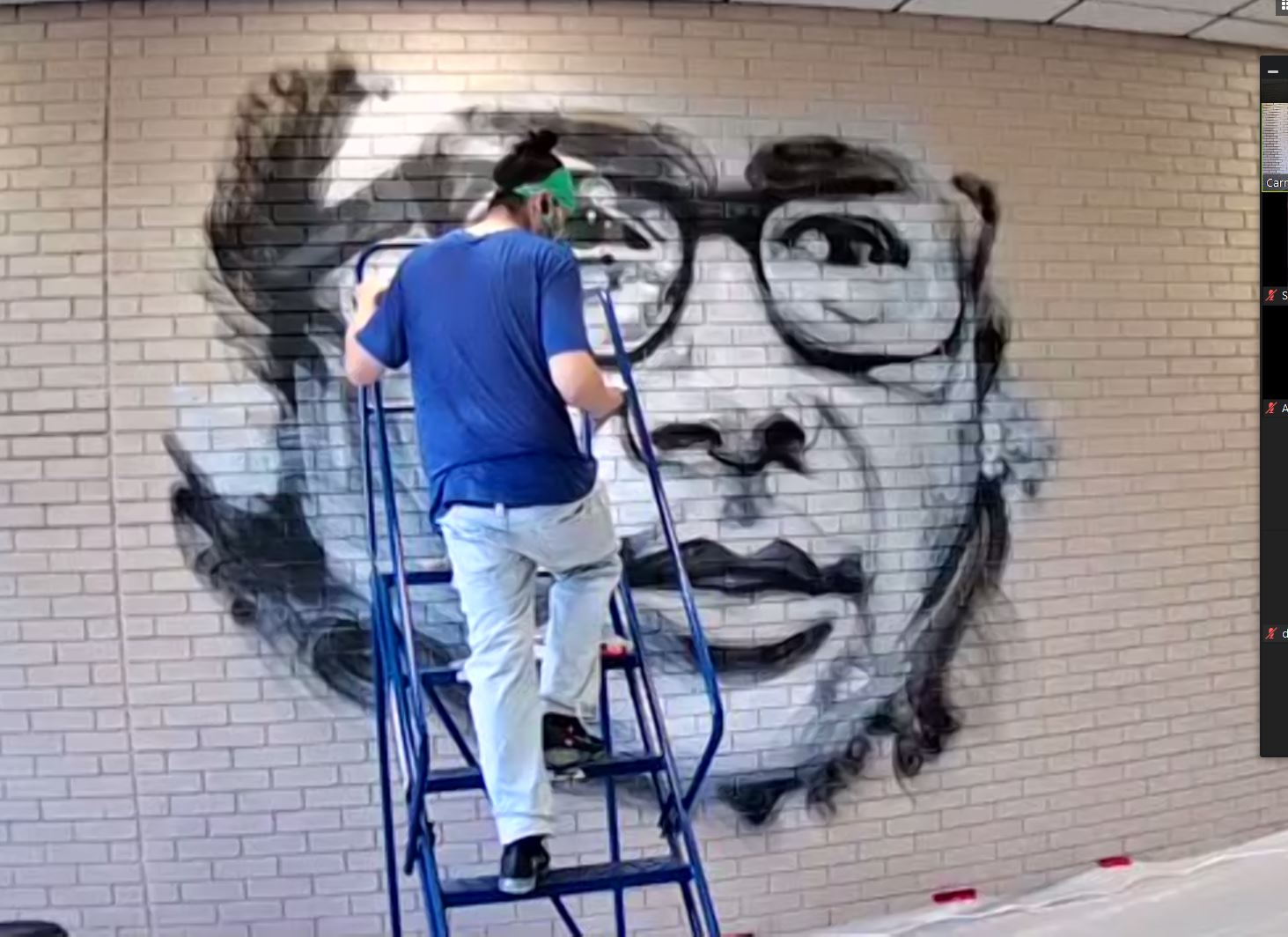 American Indians in Children's Literature (AICL): Mural of Vine Deloria ...