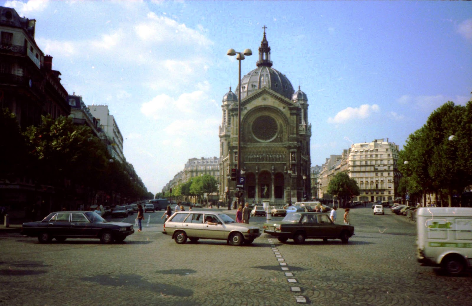 wanderings: Church in Paris, France, August 1983