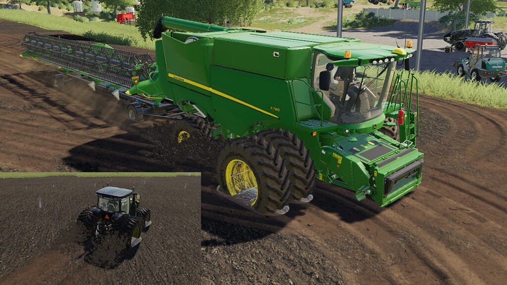 FS19 Real Mud 1.0.5.1 - FS 19 & 22 USA Mods Collection