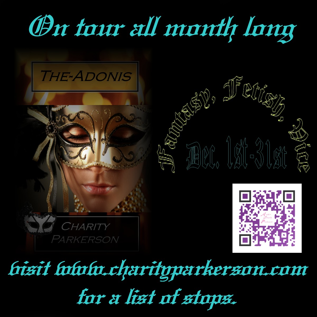 M. E. Franco, Author: The-Adonis Blog Tour/Interview with Charity Parkerson