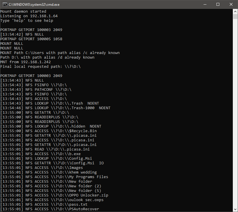 Setup NFS Server On Non-Server Windows 10, 7 Setup NFS Server On Non-Server Windows 10, 7