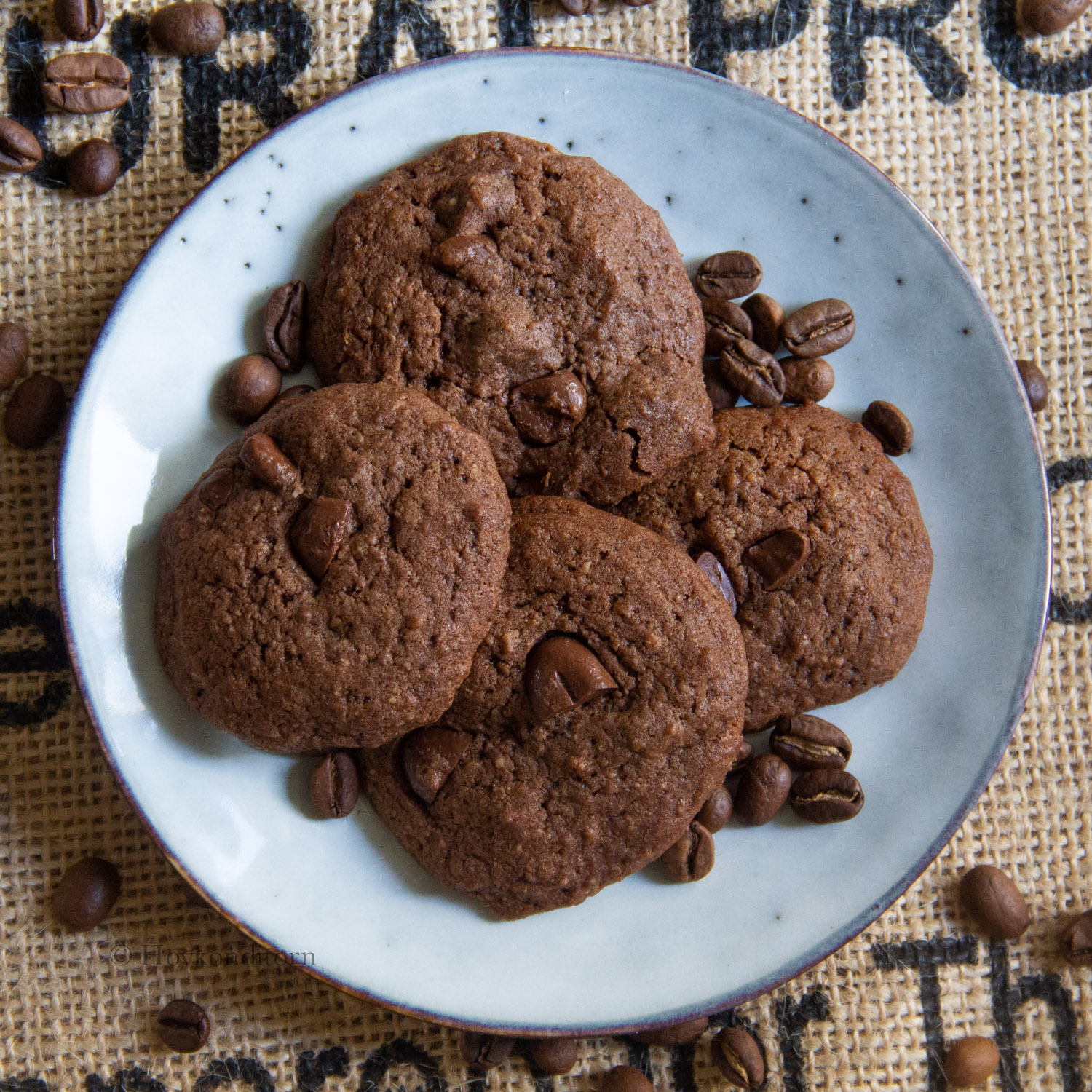 Chocolate Coffee Cookies