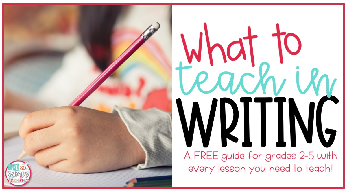 What Should I Teach During Writing Workshop Not So Wimpy Teacher What Should I Teach During Writing Workshop Not So Wimpy Teacher