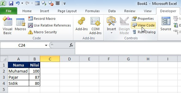 Cara Membuat Chart Dengan Macro VBA Excel