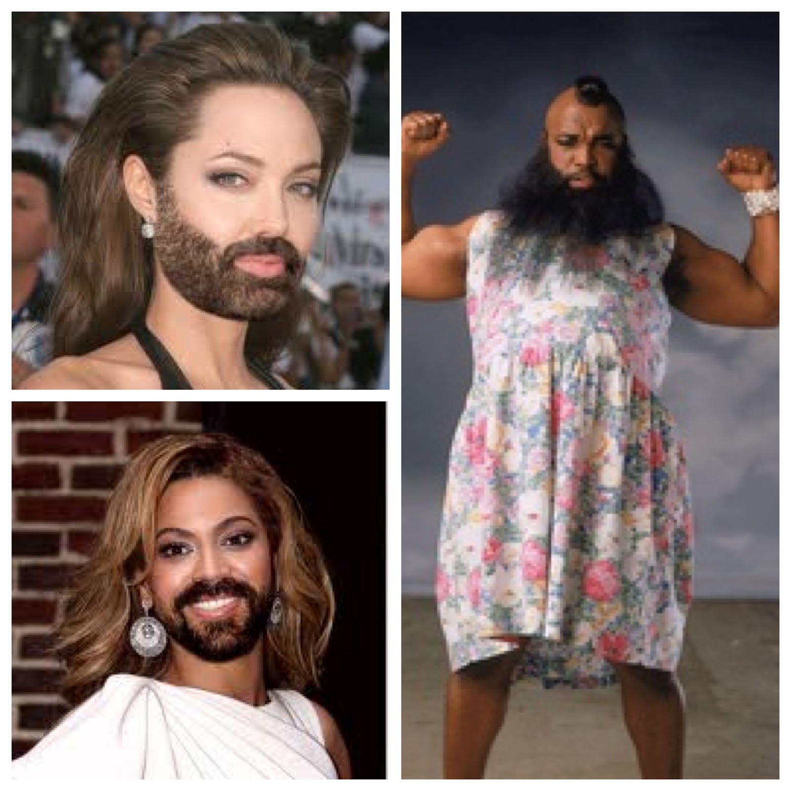 clsterfck: Bearded lady.