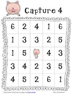 Classroom Freebies Too: Recognizing Numbers to 6