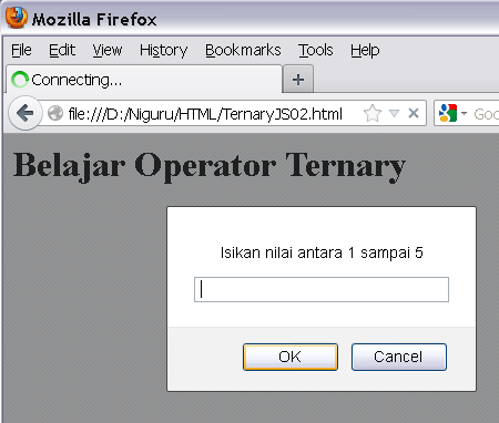 Mengenal Operator Ternary Pada Javascript - Niguru Indonesia
