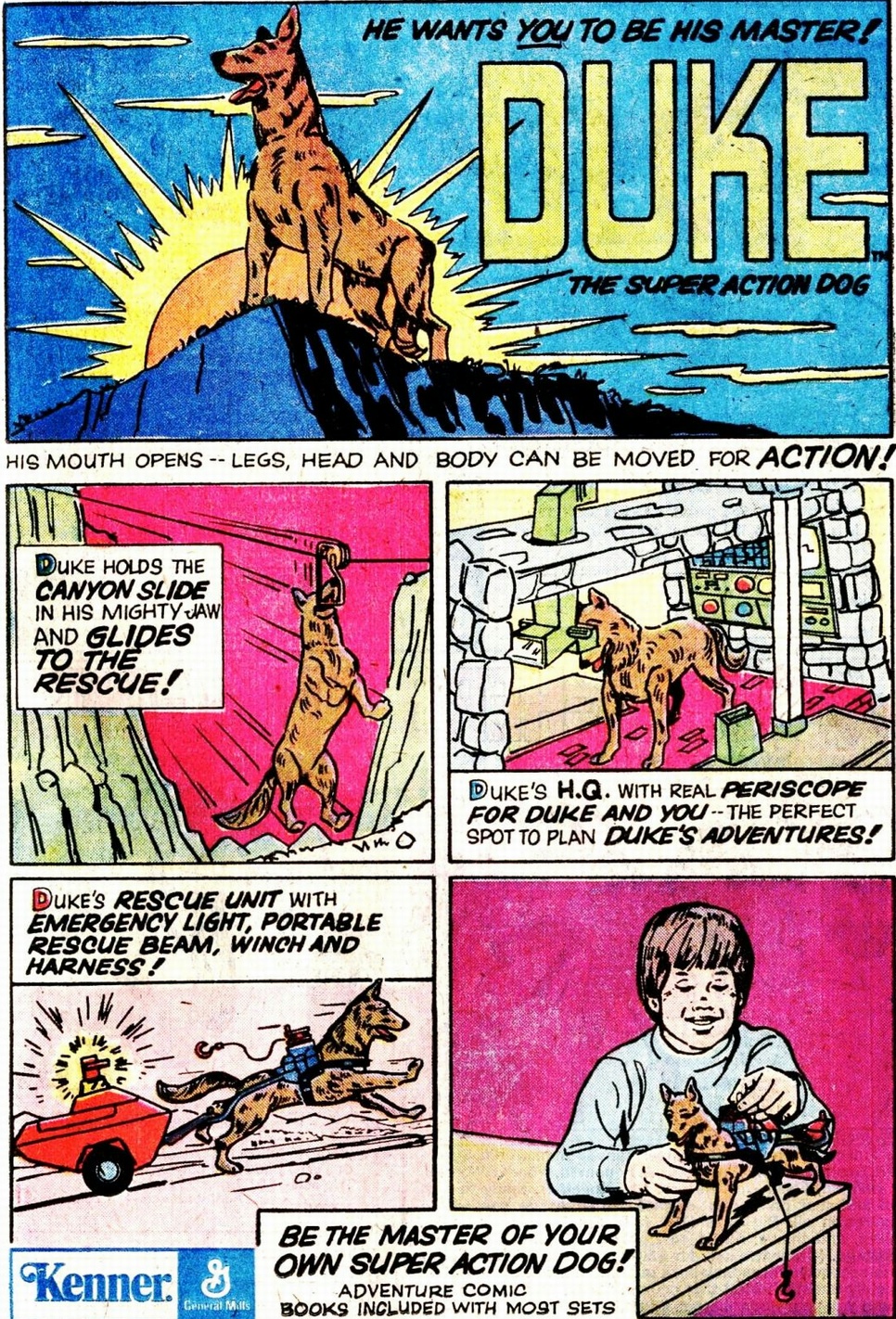 Moongem Comics: Duke The Super Action Dog