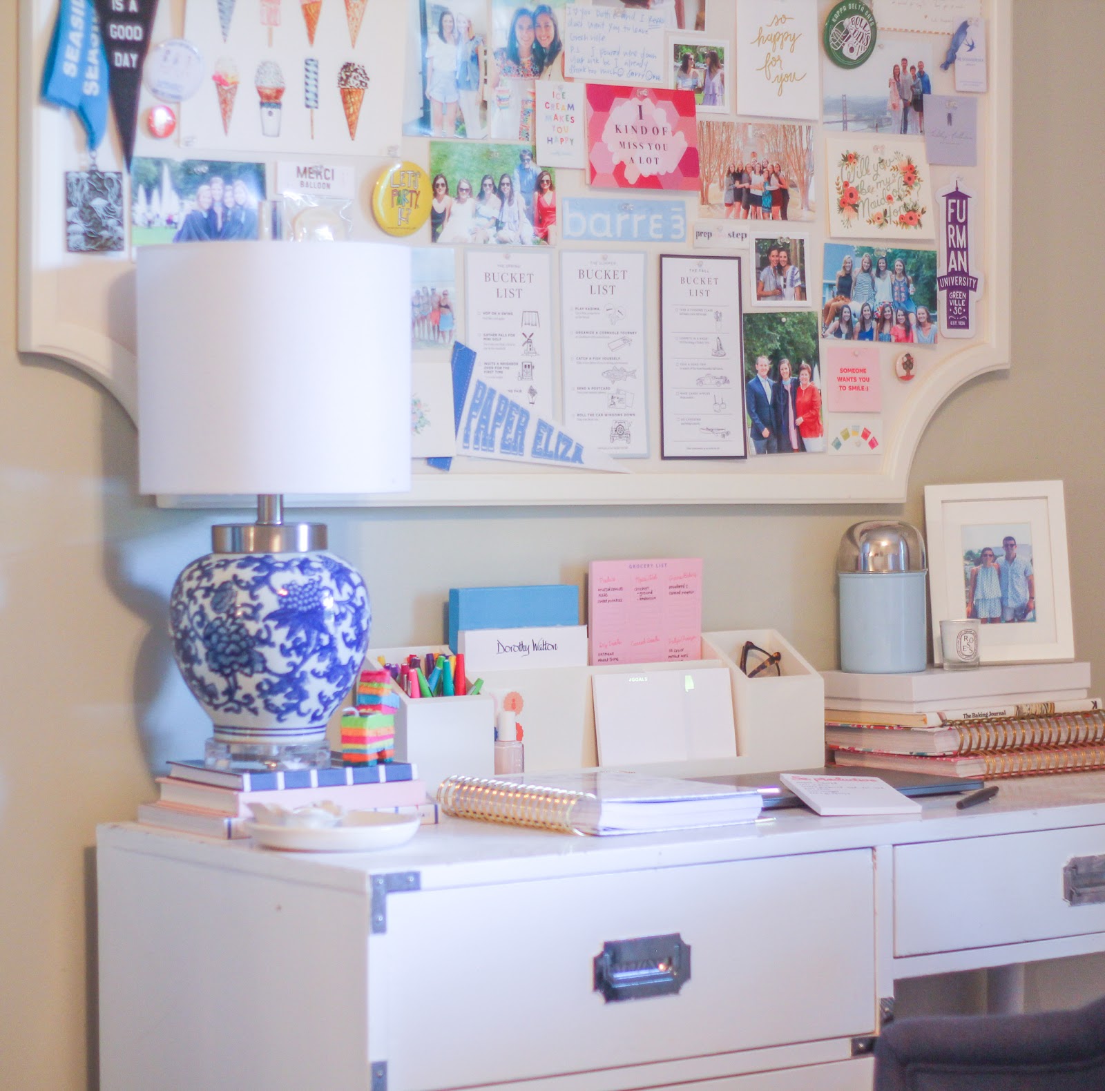 Prep In Your Step: Colorful Desk Refresh