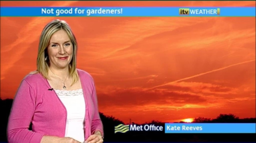 UK Regional News Caps: Kate Reeves - ITV West Country Weather