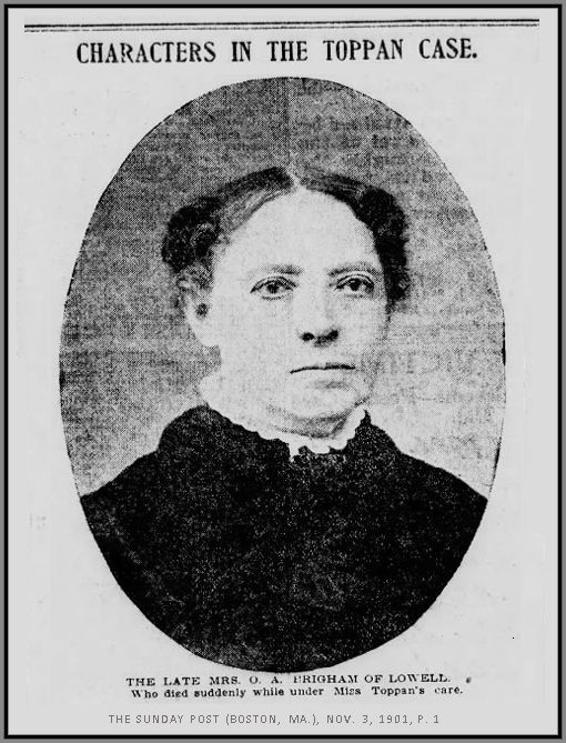Unknown Gender History: Jane Toppan, Massachusetts Serial Killer Nurse ...