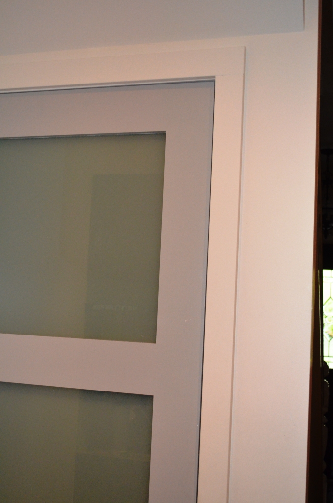 The Bennett House: Trim-less windows