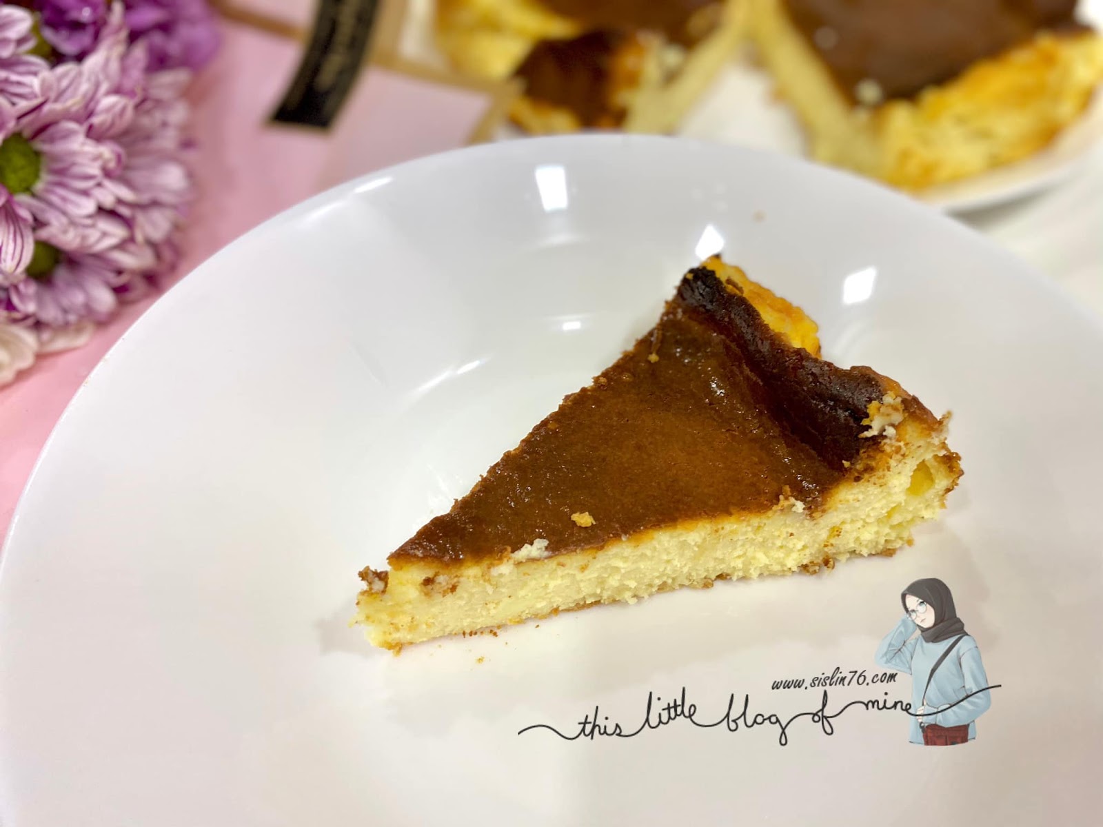 RESEPI BASQUE BURNT CHEESECAKE YANG SEDAP!