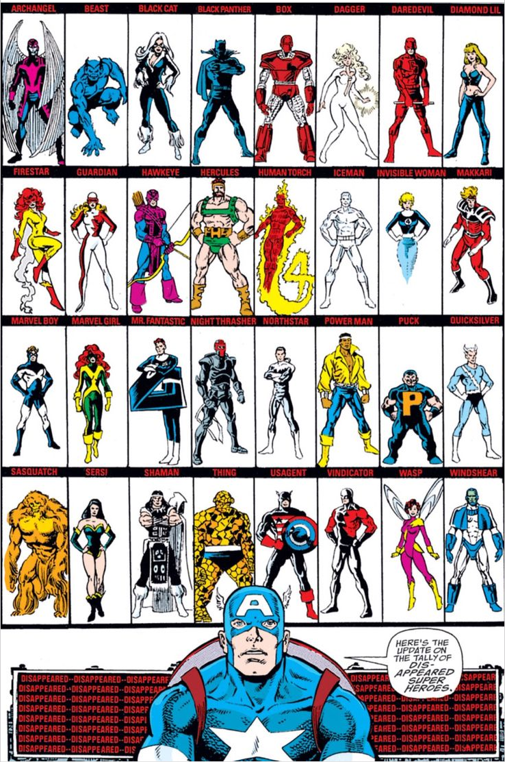 Seduced by the New...: Marvel Comics Panel Page