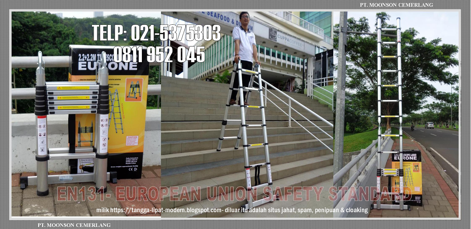 TANGGA LIPAT TELESCOPIC