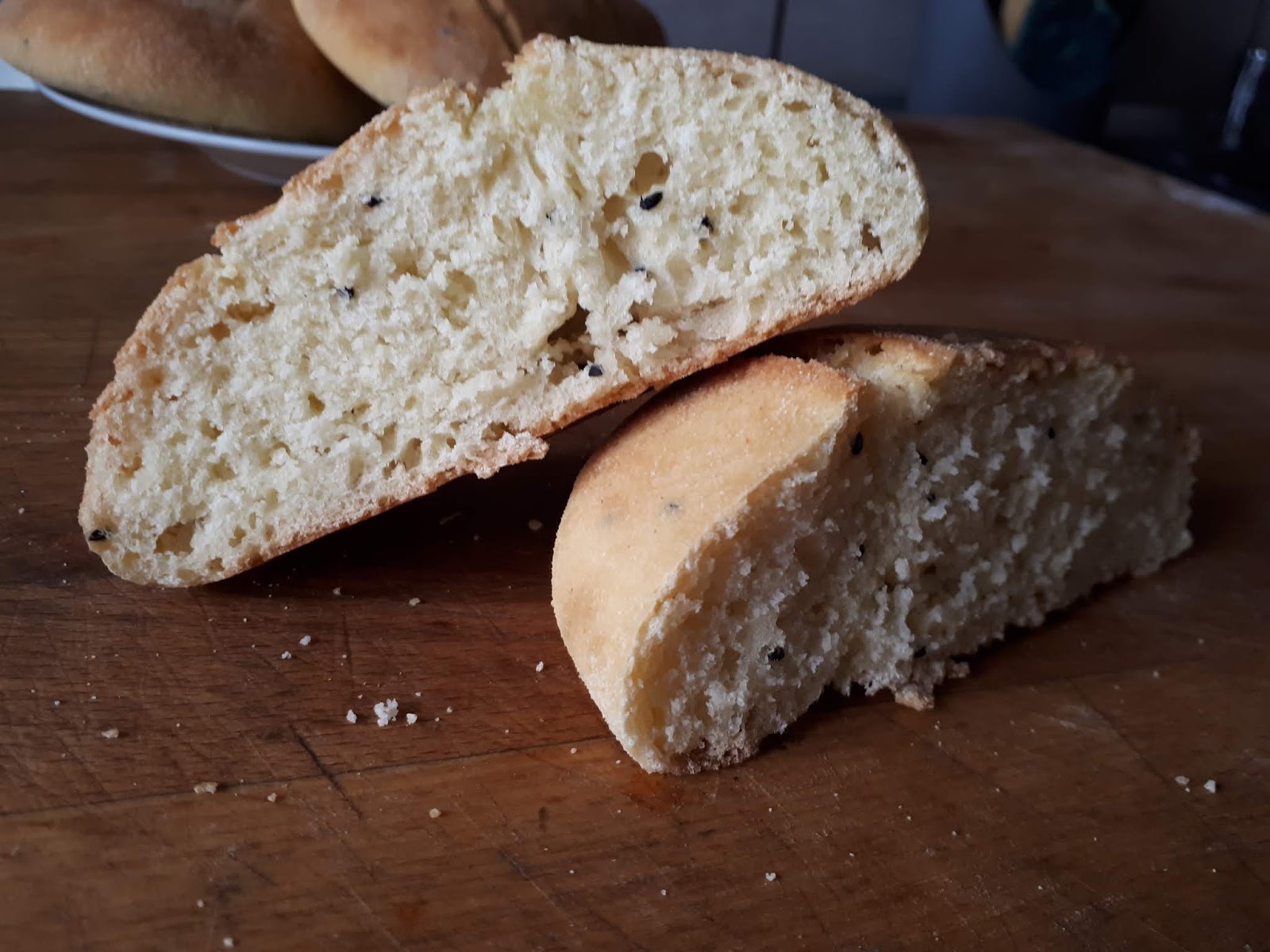 Pain arabe à la semoule