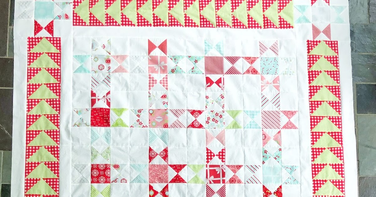 Moda Bake Shop Free Tutorial: Festive Quilt