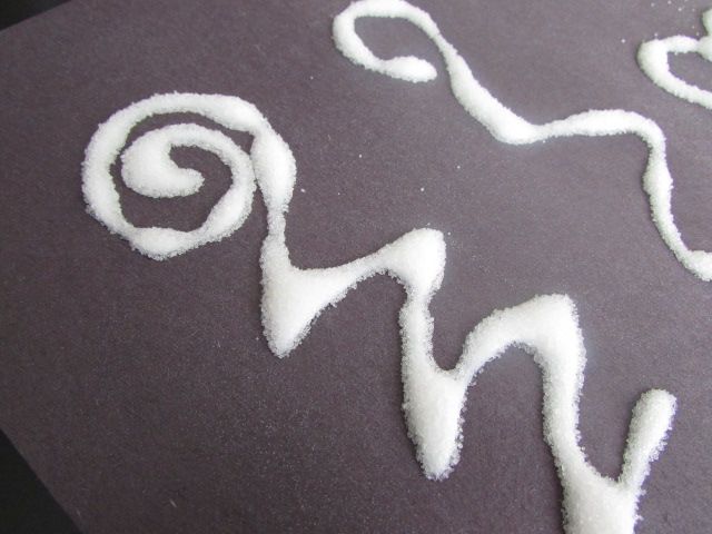 A Little Artsy & A Little Craftsy: Raised Salt Art