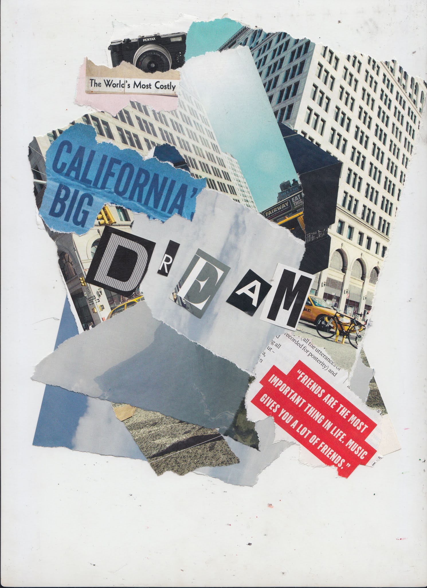 Creating work inspired by David Carson