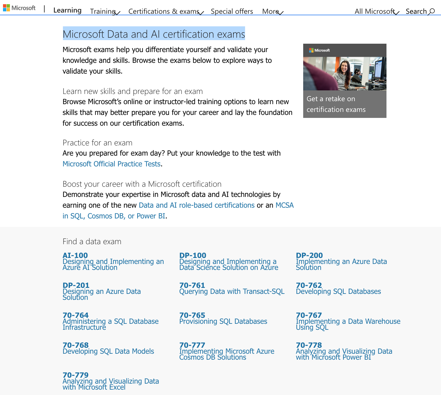 SQL Server 認證篇：介紹 Administrator / Developer / BI 三大 MCSA 認證 ~ 小黑文