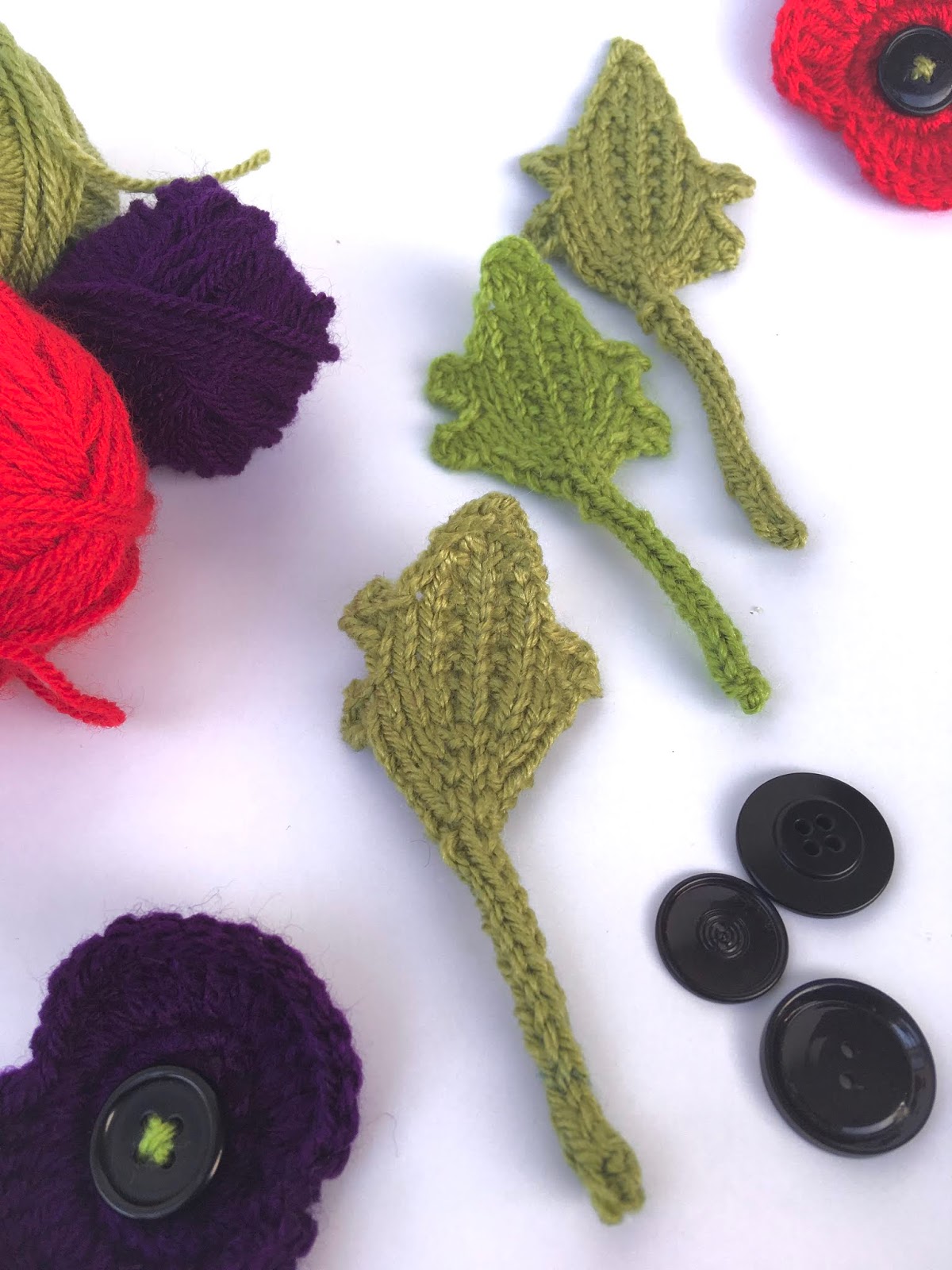 the Creations of Crazy Dazy: poppy leaf pattern