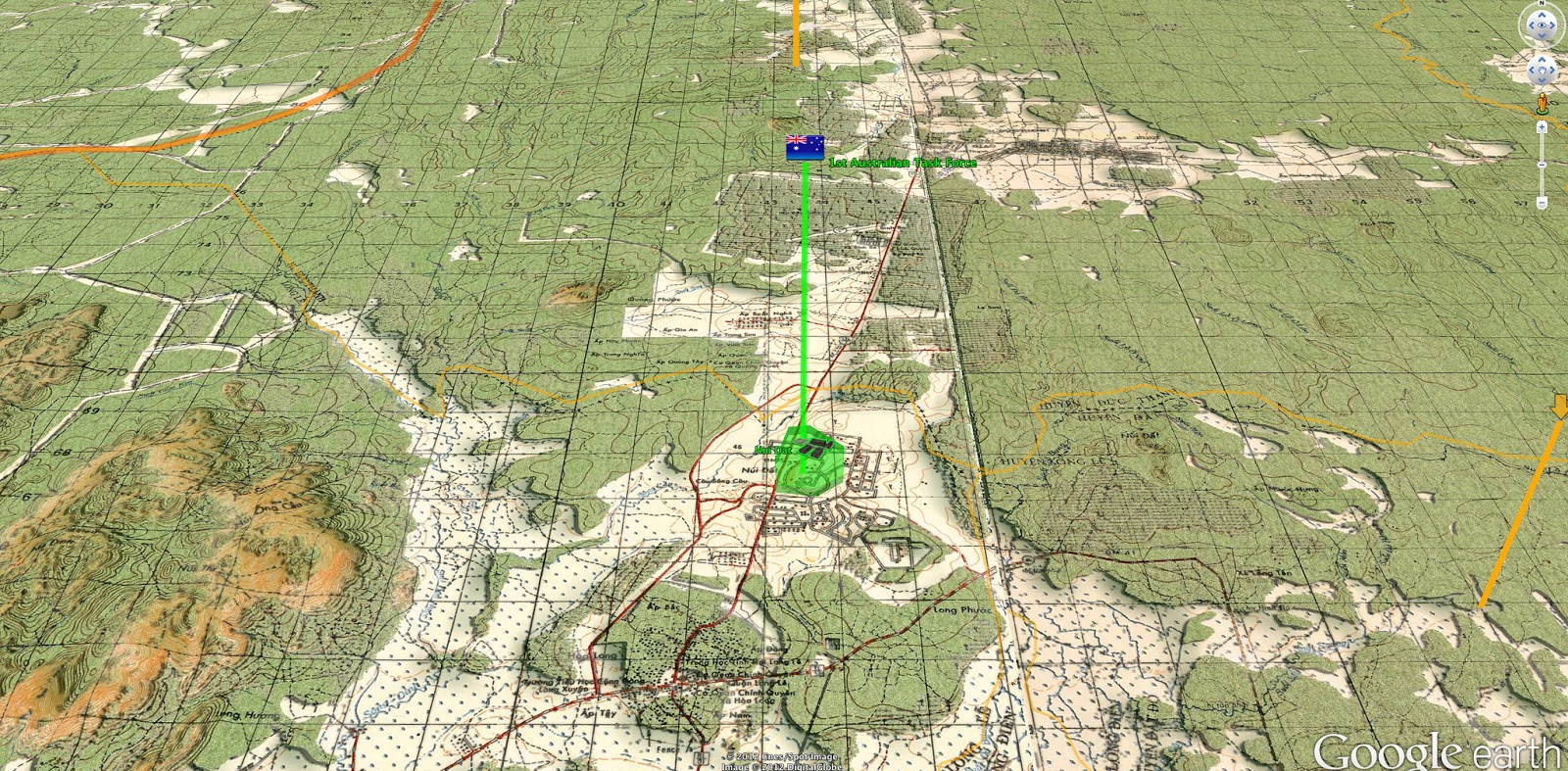 The Digital Military Historian: Nui Dat overview