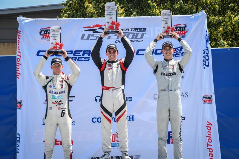 USF2000: Darren Keane e Christian Rasmussen conseguem suas primeiras ...
