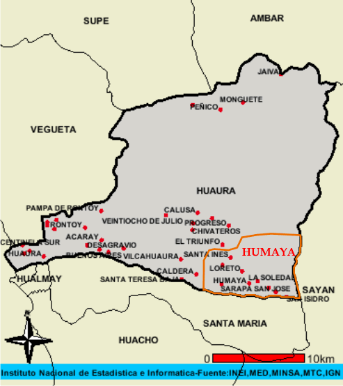 CENTRO POBLADO HUMAYA