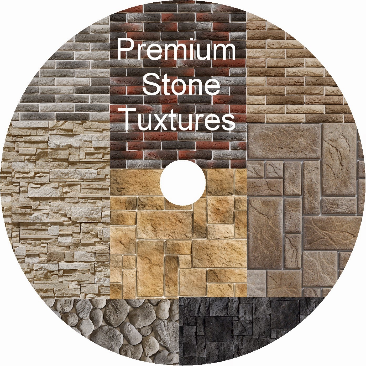 3D visualisations: 0023 Premium Stone Textures.
