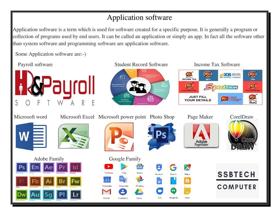 Software & Hardware ~ Ssbtechcomputer