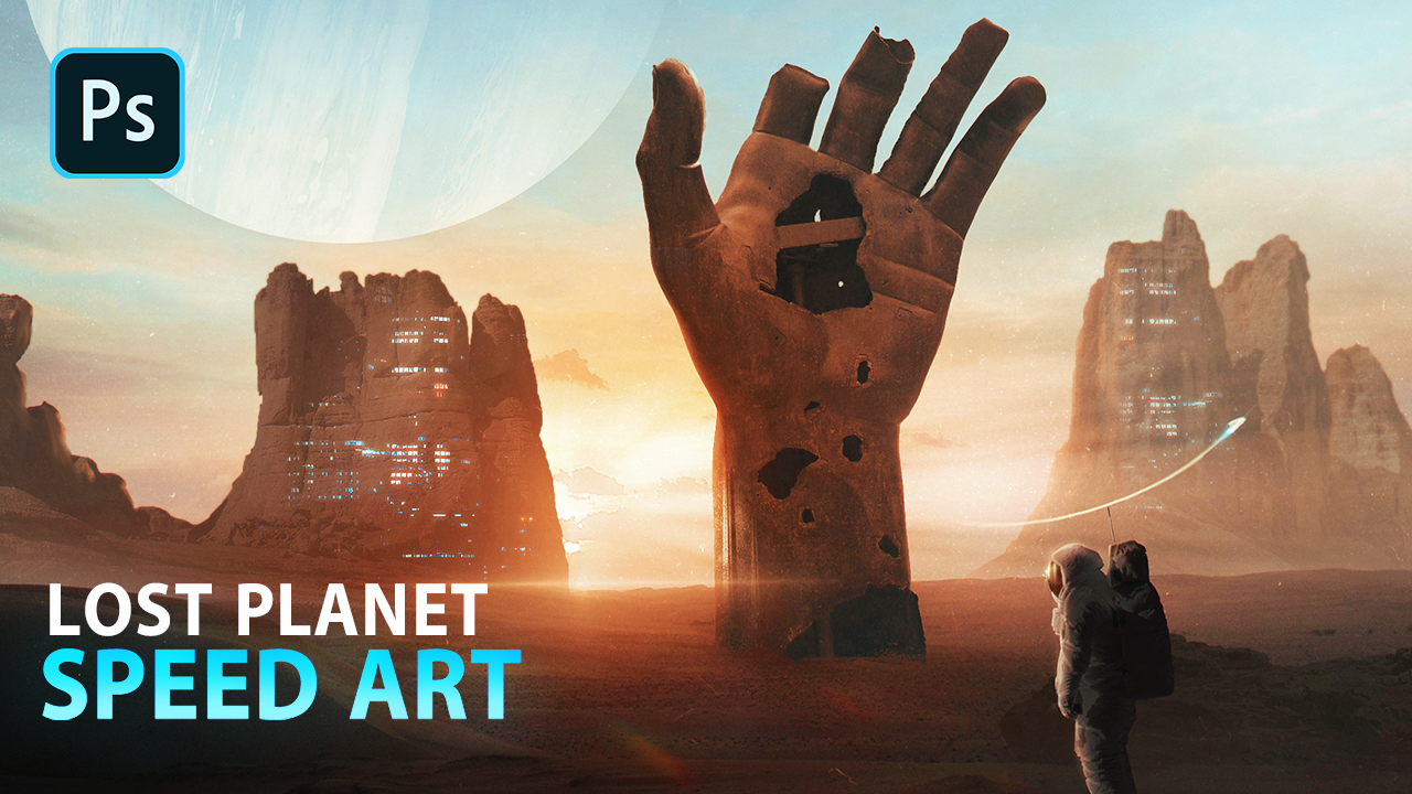 Photo Manipulation In Photoshop Sci Fi Concept Art Cambo Creation