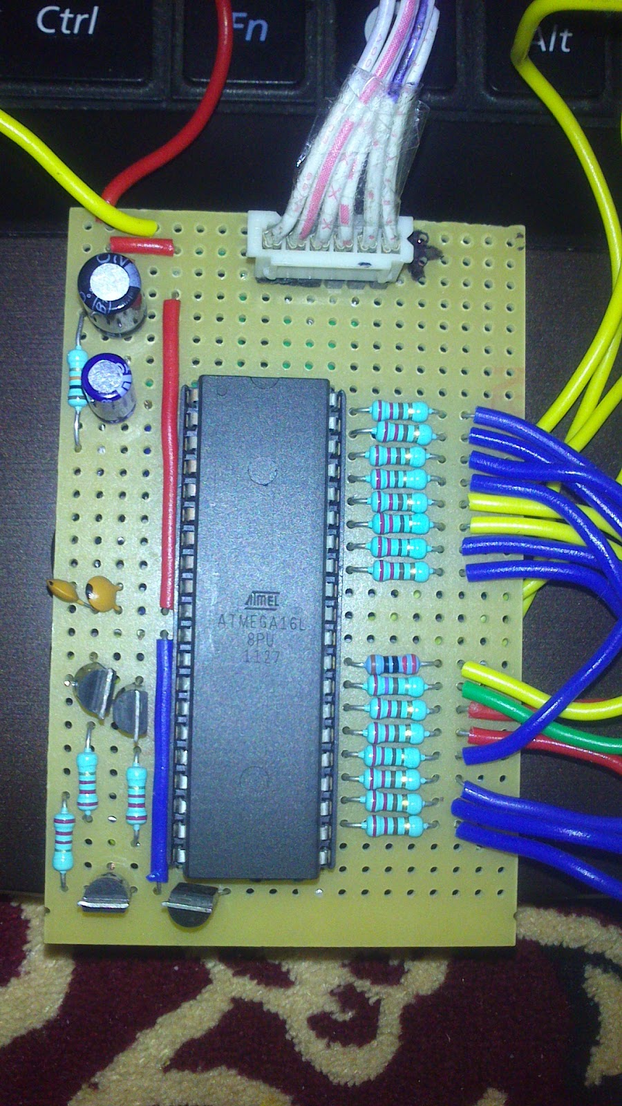 Diy Electronics Projects 4x4x4 3d Led Cube Using Avr Atmega16 Microcontroller
