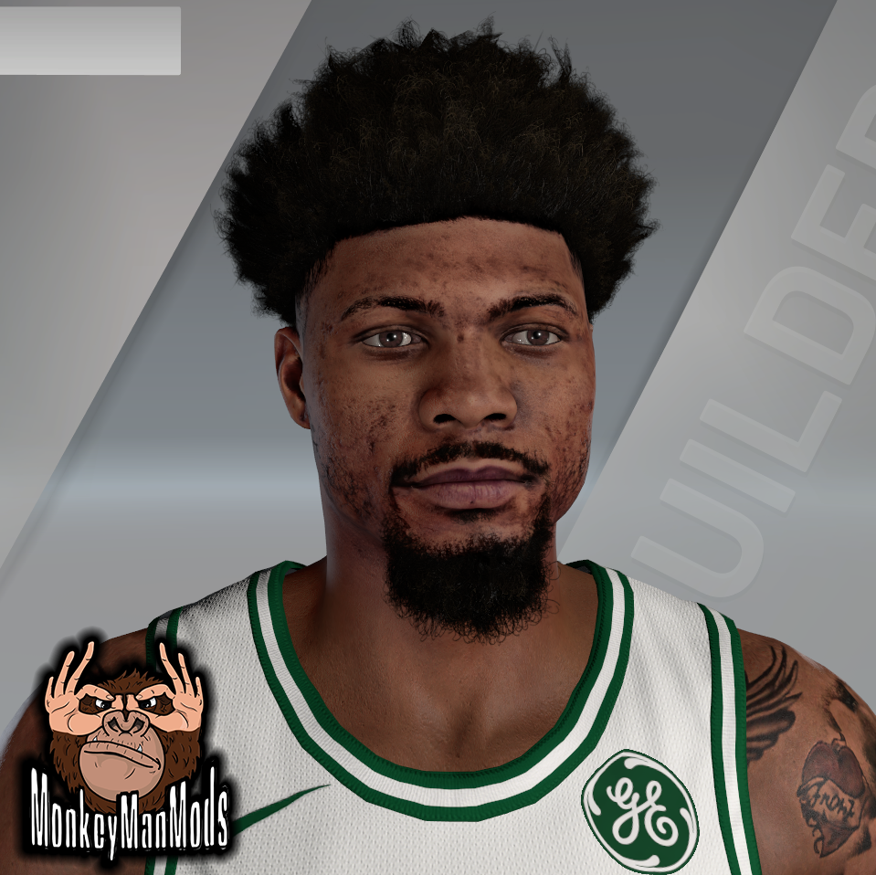 NBA 2K20 Marcus Smart Cyberface by MonkeyManJSV - Shuajota: NBA 2K24 ...